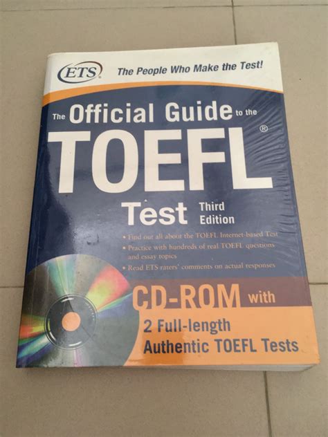 Ets Official Guide Toefl Test Hobbies And Toys Books And Magazines Textbooks On Carousell