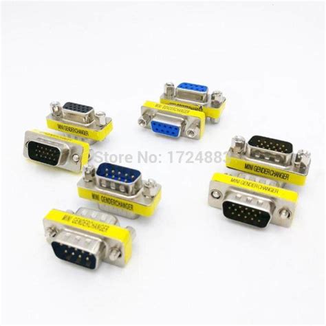 DB DB MINI Gender Changer Adapter RS Com D Sub To Male Female VGA Plug Connector Lazada PH
