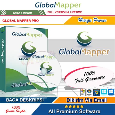 Jual Global Mapper Pro 26 Terbaru Full Version Lifetime Video Cara Instal Shopee Indonesia