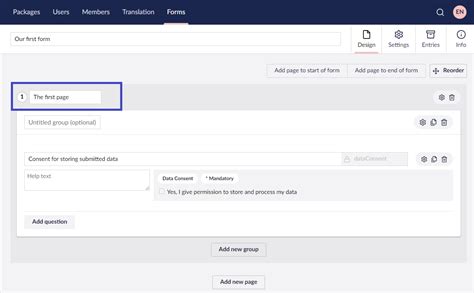 Creating A Form The Basics Umbraco Forms