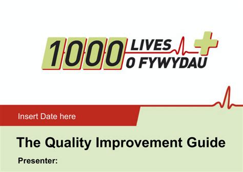 The Quality Improvement Guide