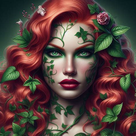 Poison Ivy Floral Goddess By Setois3 On Deviantart
