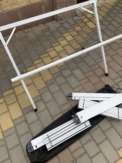 Стол садовый раскладной алюминиевый Eurohike Roll Top Double Table: 1 ...