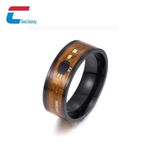 Fashion Intelligent Programmable Hf Nfc Multifunctional Smart Ring Wholesale