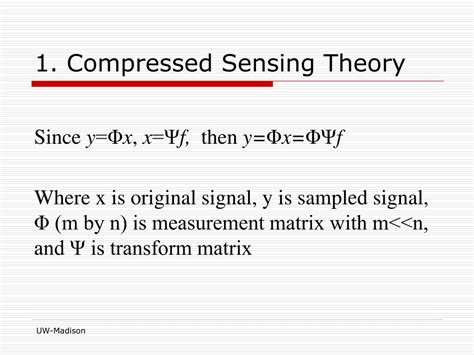 Ppt Image Reconstruction Based On Back Propagation Learning In Compressed Sensing Theory