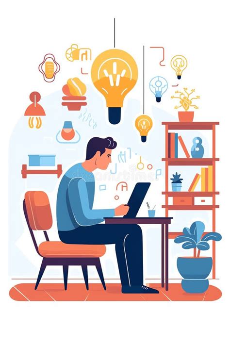 Generative Ai Young Business Man Stock Image Image Of People Environment 279984981