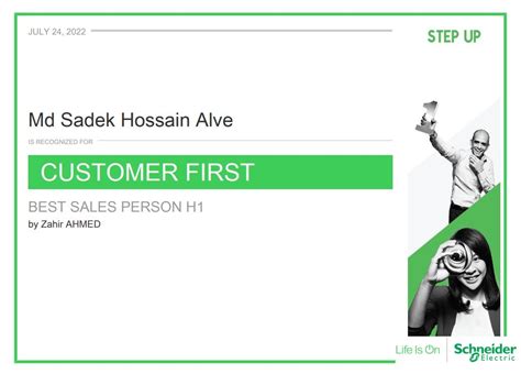 Md Sadek Hossain Alve On Linkedin Saleschampion Schneiderelectric