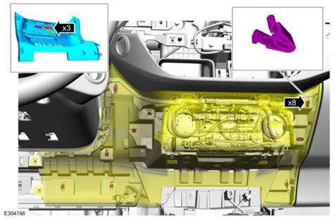 Ford Escape Removal And Installation Audio Front Control Module ACM Information And