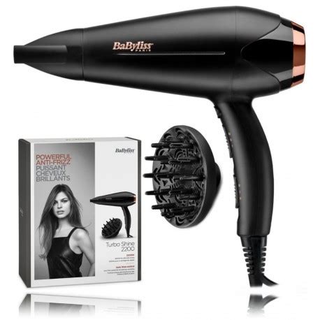 Babyliss PRO D570DE Turbo Shine 2000 фен для волос