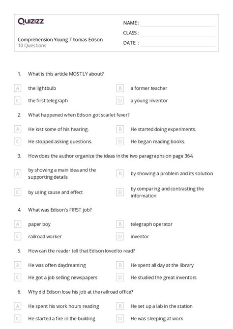 50 Comparing And Contrasting Worksheets For 3rd Grade On Quizizz
