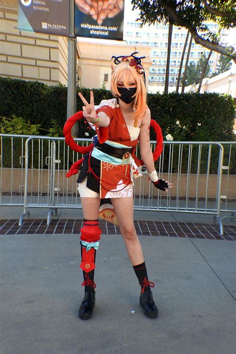 Genshin Impactyoimiya Cosplay Rcosplaybeauty