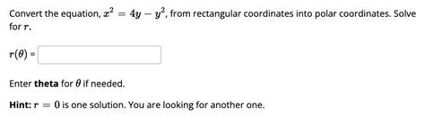 solved 1 r 2 x 2 y 2 r 2 4y and then idk how to
