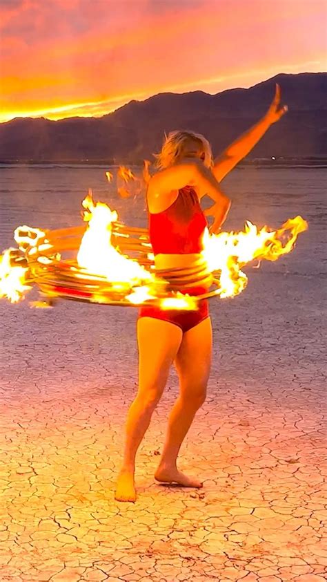 Most Fire Hoops Spun Simultaneously [video] Guinness Book Of World Records Guinness World