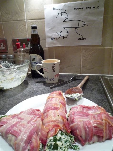 Cheffervescence Adventures In Culinary Research The Bacon Cock Bacock