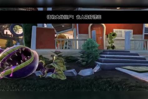 植物大战僵尸：食人花好漂亮