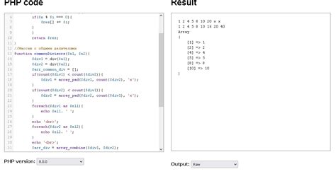 Сделайте функцию которая параметром будет принимать два числа и возвращать массив их общих