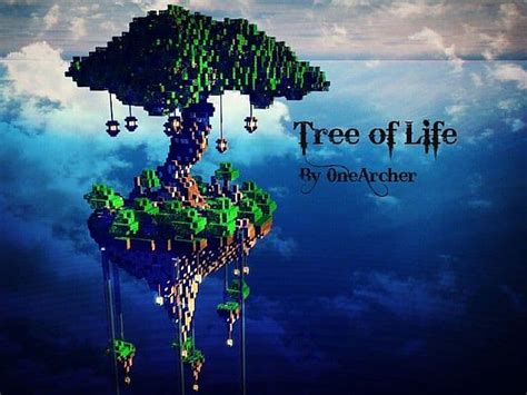Tree Of Life Floating Minecraft Building Inc