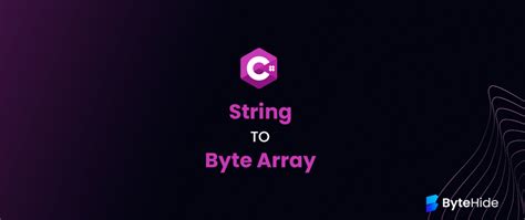 String To Byte Array Conversion In C Tutorial Dev Community