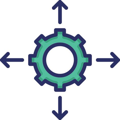Cog Generic Color Lineal Color Icon