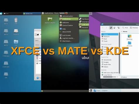 Xfce Vs Mate Vs Kde Linux Vidcast With Rocco Rob Youtube Xfce 4 16