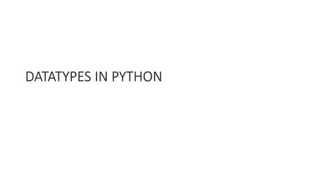datatypes in python pptx