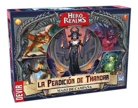 Hero Realms La Perdición De Thandar Juego De Mesa Mercadolibre