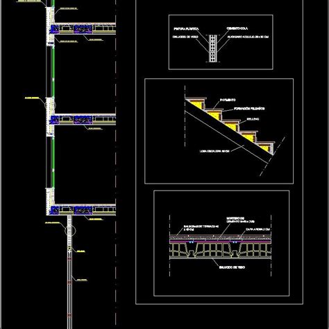 Constructive Section Dwg Section For Autocad • Designs Cad