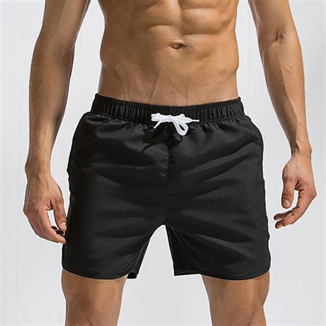 Buy Plus Size Mens Breathable Swim Trunks Pants Swimwear Shorts Slim Wear