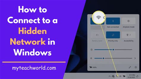 Unveiling The Secrets How To Connect To A Hidden Network In Windows