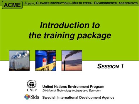 Ppt Introduction To The Training Package Powerpoint Presentation Free Download Id 1831913