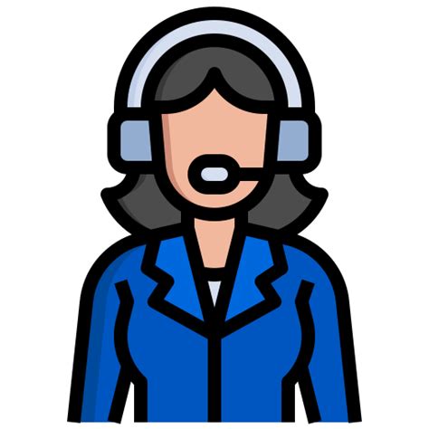 Call Center Surang Lineal Color Icon