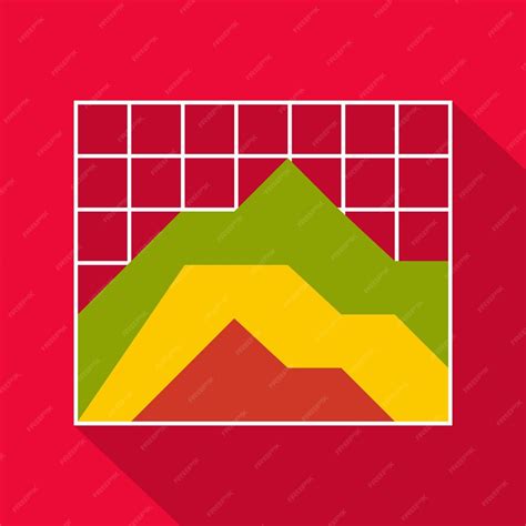 Premium Vector Graph Icon Flat Illustration Of Graph Vector Icon For Any Web Design