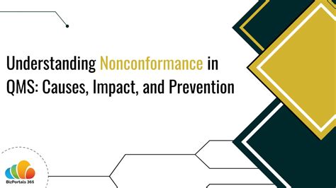 Ppt Understanding Nonconformance In Qms Causes Impact And