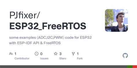 Github Pjfixeresp32freertos Some Examples Adci2cpwm Code For Esp32 With Esp Idf Api