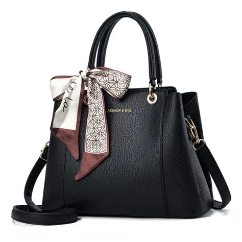 Bolsas Para Mujer Bolso Bandoleras De Hombro Dama Moda Negra Meses Sin Interés