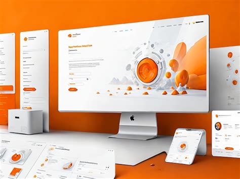 Premium Photo Modern User Interface Design Template Mockups Ui Ux Design Website Design Mockups