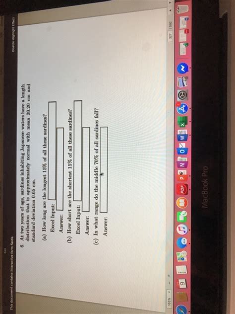 Solved This Document Contains Interactive Form Fields