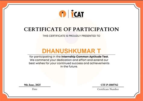 Icat Aptitudetest Participationmatters Careergrowth Skillbuilding Continuouslearning