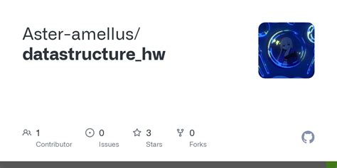 Github Aster Amellusdatastructurehw
