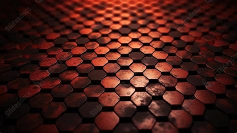 Gradient Grey Sea Nature Hexagon Powerpoint Background For Free Download Slidesdocs