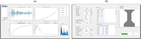 Guis Of Seismic Analysis A And Structural Reliability Modules B Download Scientific Diagram