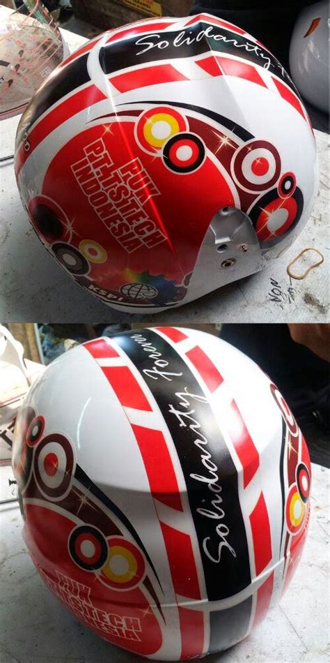 Custom Helm Iklan Atau Helm Promosi Barometer Sticker Digital Apparel Digital Dan Aneka