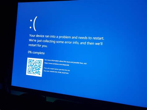 I Keep On Getting The Unexpected Store Exception Blue Screen Error A Couple Times A Month And It