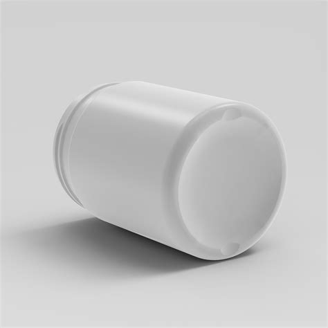 8oz White Hdpe Bottle With 63mm Cap Rtco Packaging