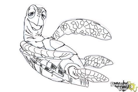 Crush Finding Nemo Drawings Finding Nemo Coloring Pages
