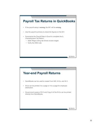 Using QuickBooks For Payroll Processing PDF