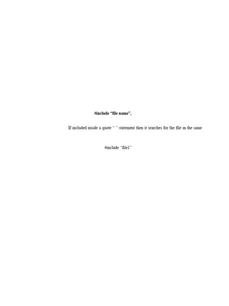 Unit 5 1 Preprocessor Directives Pdf Computer Programming