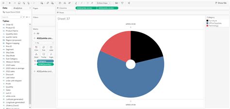 Donut Chart In Tableau The Data School