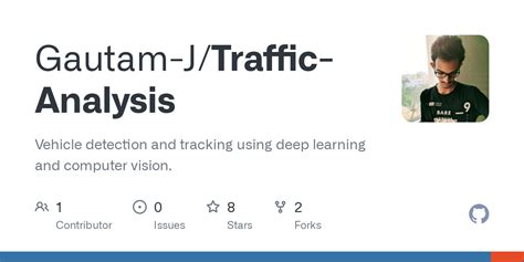 GitHub Gautam J Traffic Analysis Vehicle Detection And Tracking Using Deep Learning And
