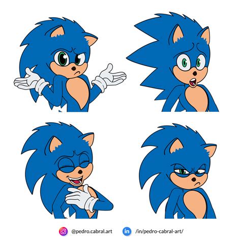 Sonic Animation And Free Rig On Behance